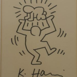Authenticity of Keith Haring signatures. - A.I.thenticate Art